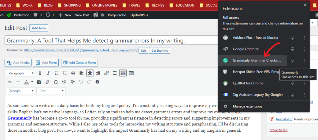 How Grammarly Helps Me Fix Grammar Mistakes & Improve Writing